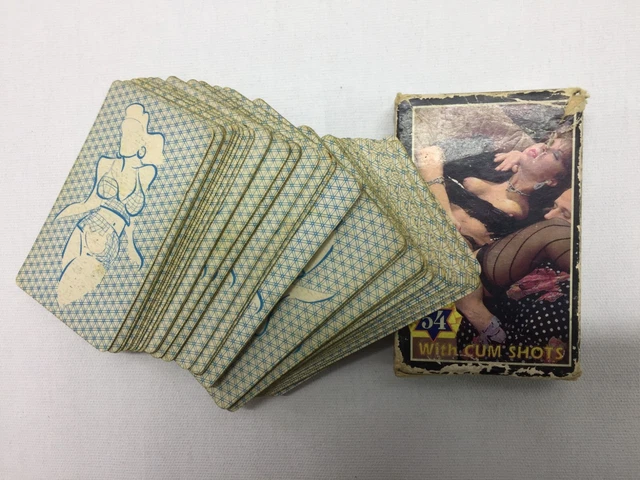 RARE VINTAGE COLOR Climax Collectible Erotic Playing Cards 54 Cards EUR ...