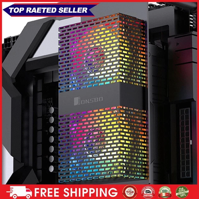 RAM HEATSINK COOLER 4Pin PWM Dual 5020 Fans 5V 3PIN ARGB for DDR4 DDR5 ...