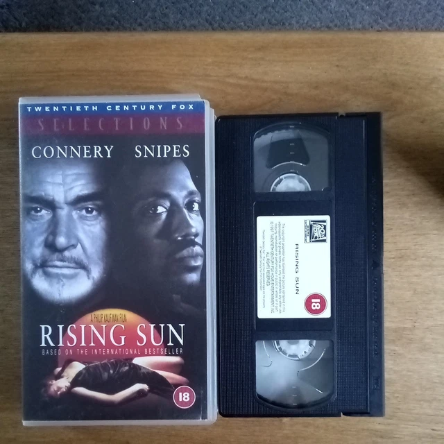 RISING SUN ON VHS Video Tape (starring Sean Connery & Wesley Snipes) £4 ...