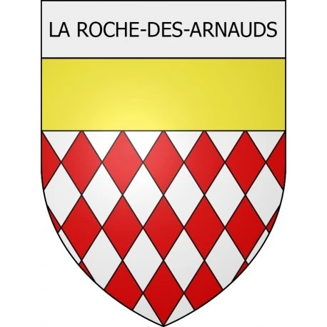 LA ROCHE-DES-ARNAUDS 05 ville Stickers blason autocollant adhésif ...