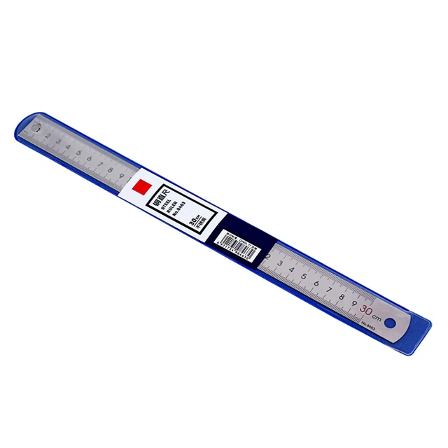 MEASUREMENT RULER RULER Conversion Chart Double Scale Ruler ...