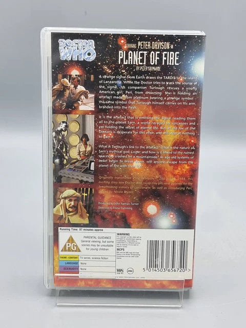 DOCTOR WHO [VHS] - Planet of fire | Vintage collection | BBCV 6567 £5. ...