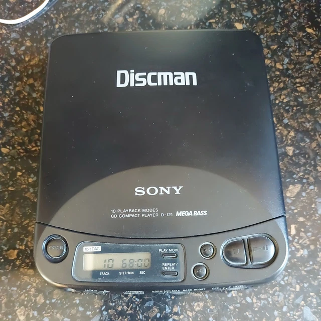 VINTAGE SONY D-121 Discman Portable CD Player Spares repair Read Description £5.91 - PicClick UK