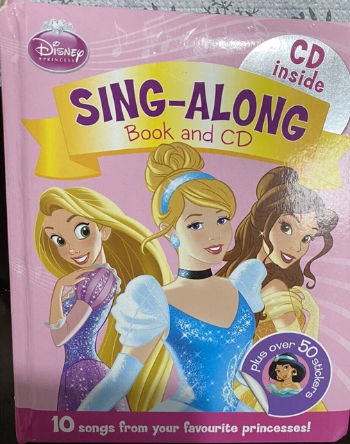 DISNEY PRINCESS SING Along (Disney Singalong Book & CD) by Disney ...