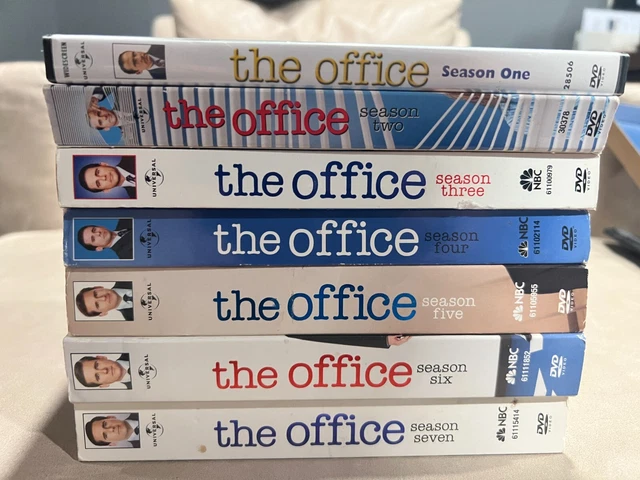 NBC/UNIVERSAL THE OFFICE Seasons 1 - 7 DVD Sets (Used). Every Carell ...