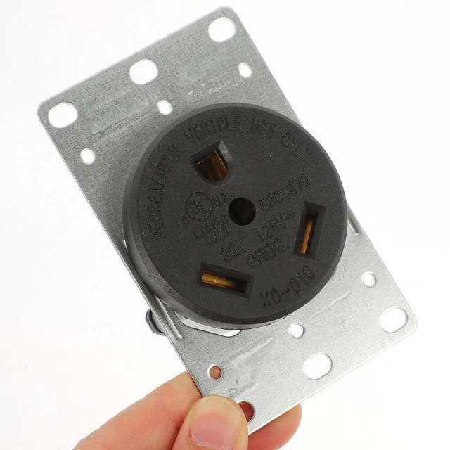 IRON RECEPTACLE FLUSH Mounting Recessed Outlet £11.75 - PicClick UK