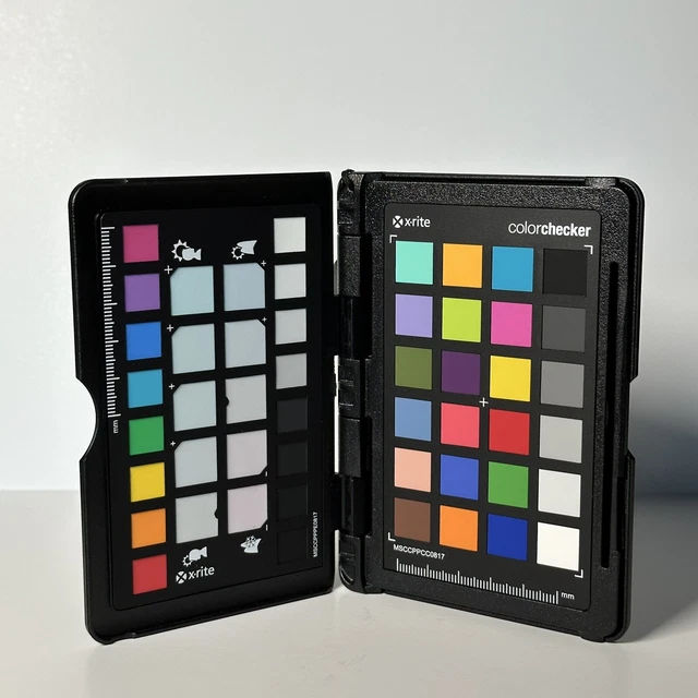 X-RITE COLORCHECKER PASSPORT (MSCCPP) calibration color chart Card ...