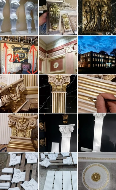 2 X BAS Relief Greek Stucco Gips Wall Relief Sculpture Greek Greece £ ...