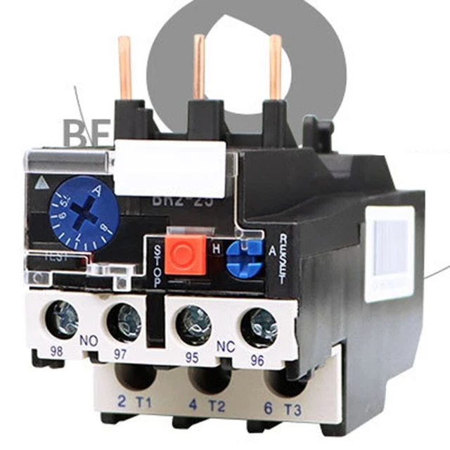 JR2-25 THERMAL RELÉ Sovraccarico Relé Contattore Relé Motore Protezione ...
