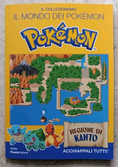 POSTE ITALIANE FOLDER 2024 Pokémon Regione Di Kanto Edizione.Limitata N ...