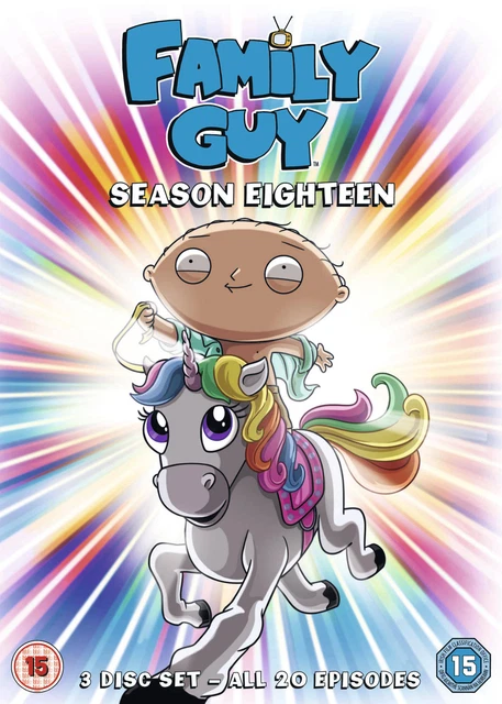 FAMILY GUY: SEASON Eighteen [15] DVD Box Set - Seth MacFarlane £11.99 ...
