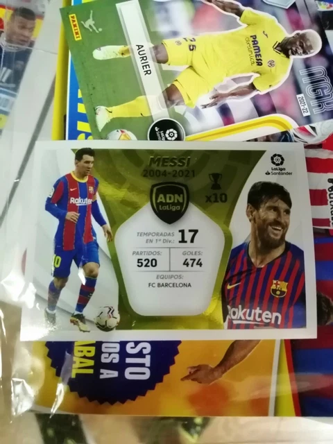 LIONEL MESSI , Sticker Edicion Especial, Adn La Liga Panini Este 2021 ...