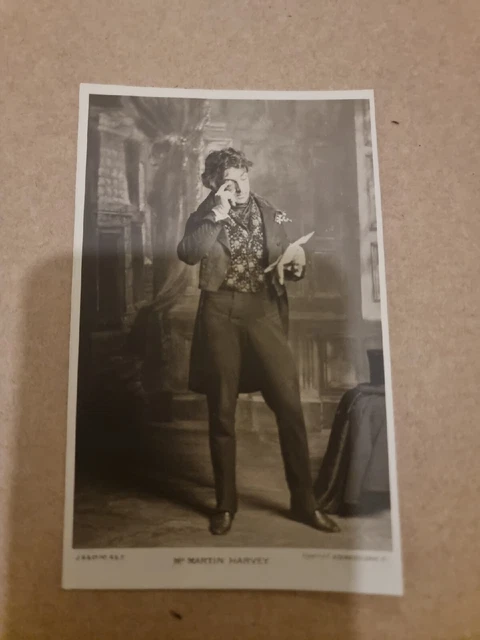 POSTCARD. ACTOR ACTRESS. Martin Harvey. Vintage. c1910's EUR 6,03 - PicClick FR