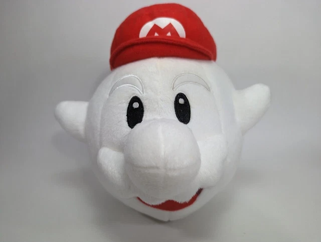 SUPER MARIO GALAXY Boo Ghost MD0901 DX Banpresto 2009 Plush Toy 8.5 ...