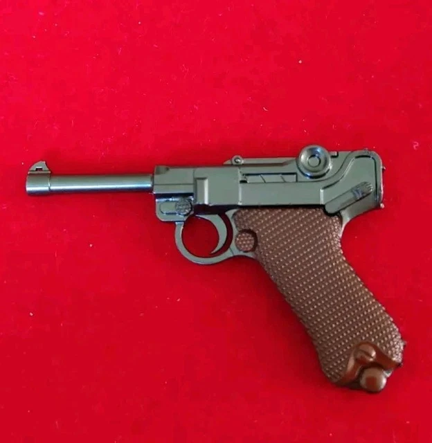 1/6 SCALE WW2 German Luger Pistol Gun For Action / Man Dragon 12 ...