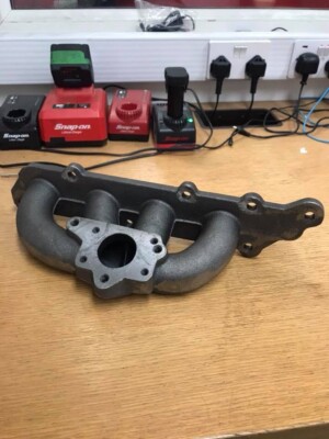FORD FIESTA ST 150 Turbo Kit Exhaust Manifold Duratec Td04 & Td05 + T3 ...