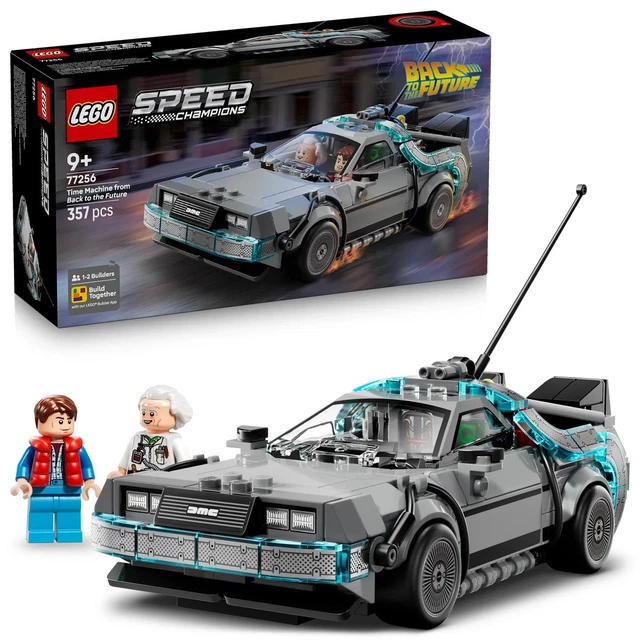 LEGO SPEED CHAMPIONS Time Machine from Back to the Future (77256) £37. ...