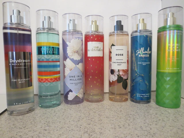 Bath And Body Works Fine Fragrance Body Mist Spray 8 Fl Oz You Choose