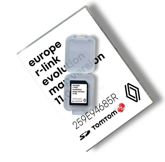 CARTE SD GPS Renault R-Link Evolution Europe 2023-2024 Version 11.05 EUR 69,90 - PicClick FR