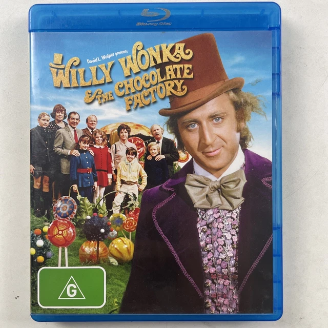 WILLY WONKA AND the Chocolate Factory (Classic 1971 Gene Wilder) Blu ...