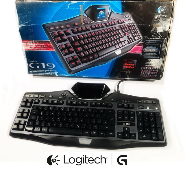 LOGITECH G19 OVP Gaming Keyboard Tastatur Hotkeys zum Programmieren ...