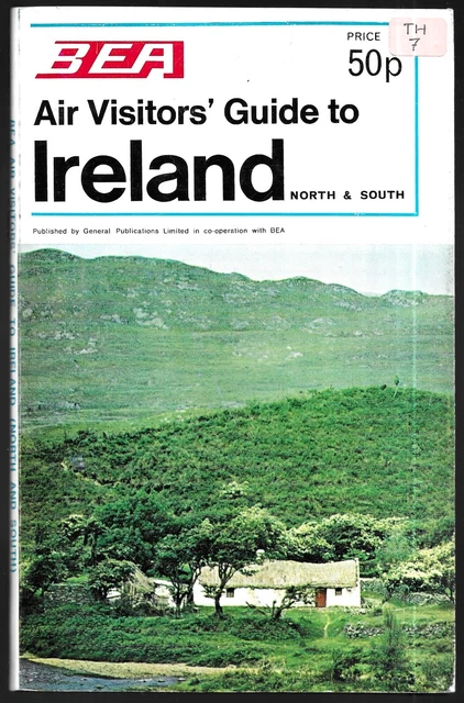 VINTAGE BEA BRITISH European Airways Visitors Guide Ireland Tourist ...