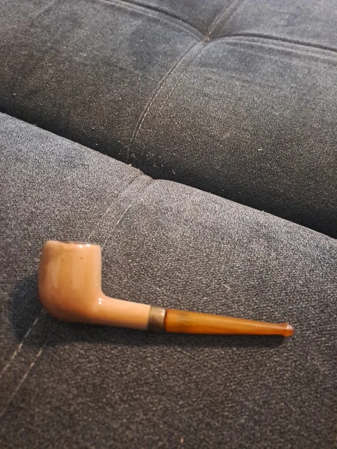 PIPE ANCIENNE FOURREAU Céramique Marque ZENITH HOLLAND Art Populaire ...