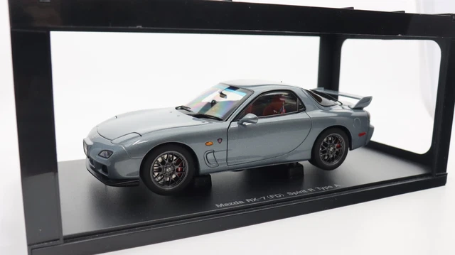 AUTOART 1/18 MAZDA RX-7 Spirit R (Type A) FD3S (Titanium Grey Metallic) #75987 $800.00 - PicClick CA