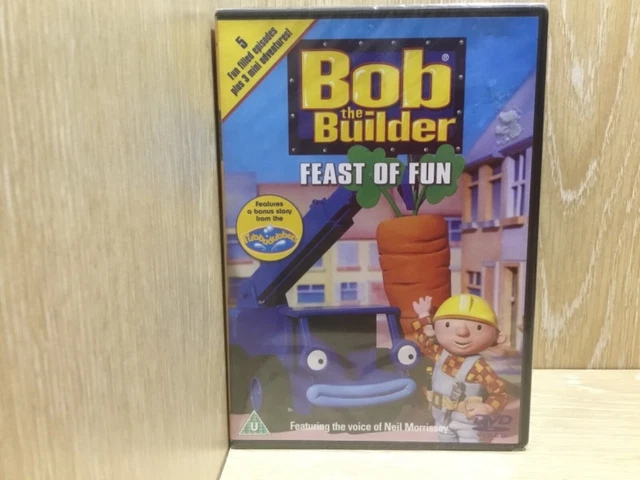 BOB THE BUILDER - Feast Of Fun, [DVD] *NEW & SEALED*👌 £4.99 - PicClick UK