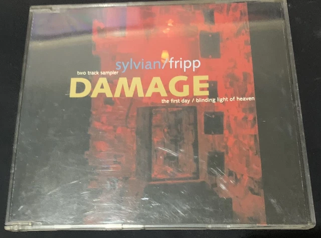 DAVID SYLVIAN AND Robert Fripp Damage 2 Track Cd Promo Sampler £7.99 - PicClick UK