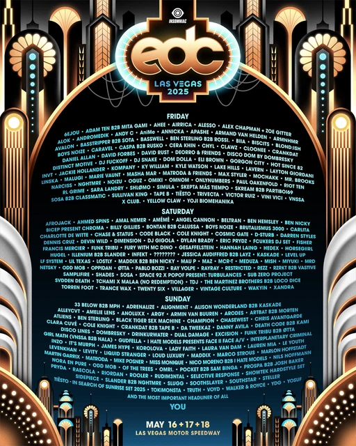 EDC LAS VEGAS 2025 GA Ticket Pass Wristband $1,200.00 - PicClick CA