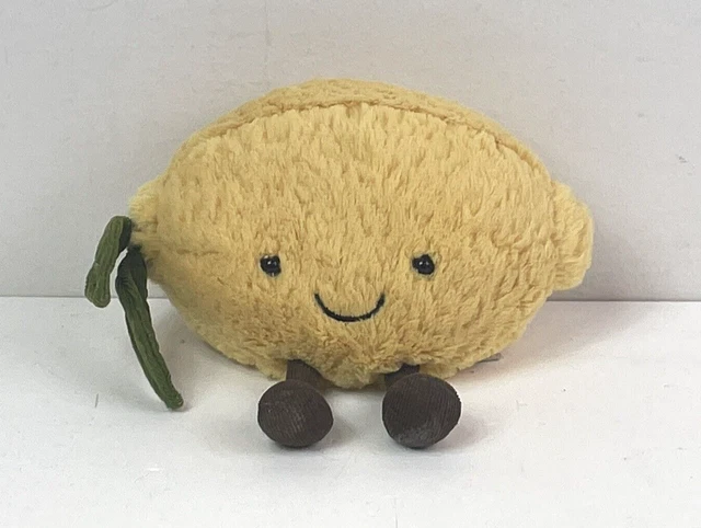 JELLYCAT AMUSEABLE LEMON - 7 inches wide (1006) £14.99 - PicClick UK