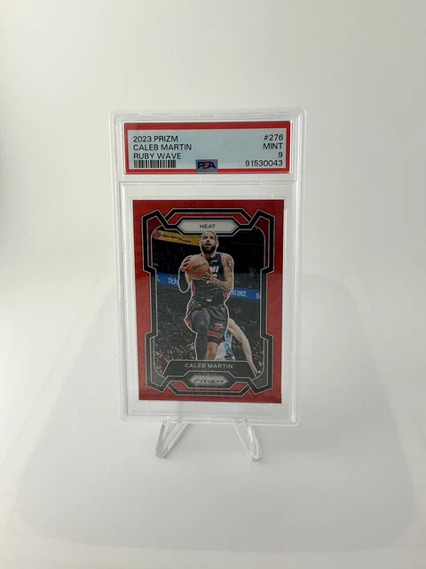 2023-24 PANINI CALEB Martin Ruby Wave Prizm n. 276 PSA 9 EUR 0,92 ...