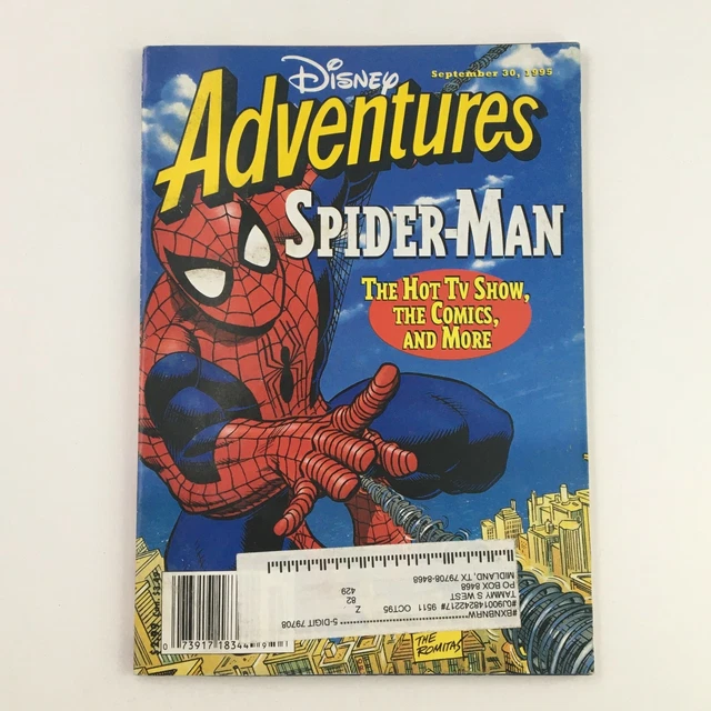 DISNEY ADVENTURES MAGAZINE September 30 1995 Spider-Man The Hot TV Show ...