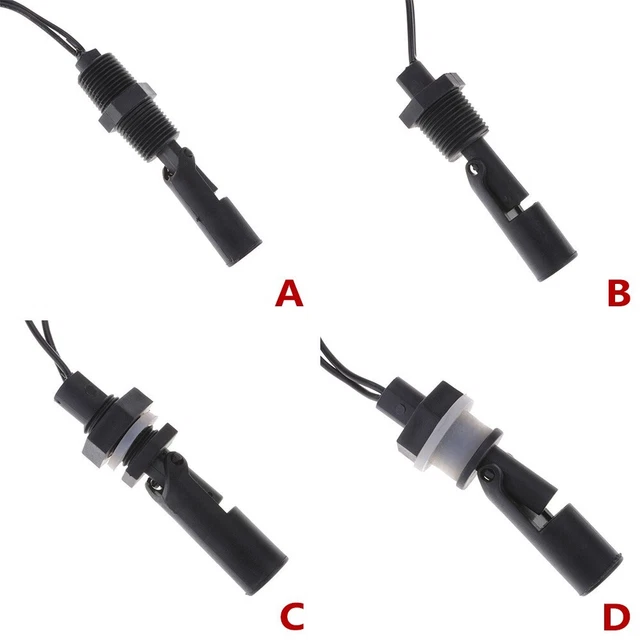 HORIZONTAL LIQUID LEVEL Sensor Side Mount Float Switch for Filtration ...