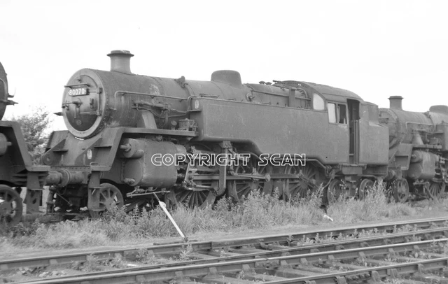 STEAM RAILWAY PHOTO: 80070 BR4 @ EASTLEIGH 65 £2.99 - PicClick UK