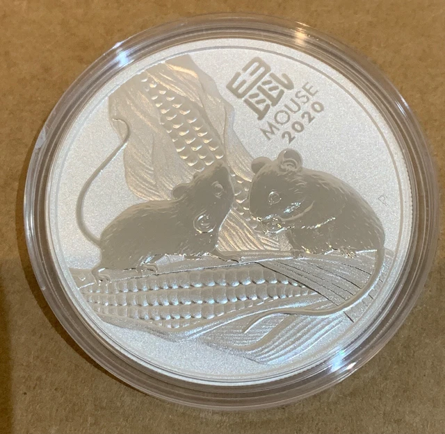 MOUSE 2020, 1OZ Lunar Silver Coin from Perth Mint $89.00 - PicClick AU