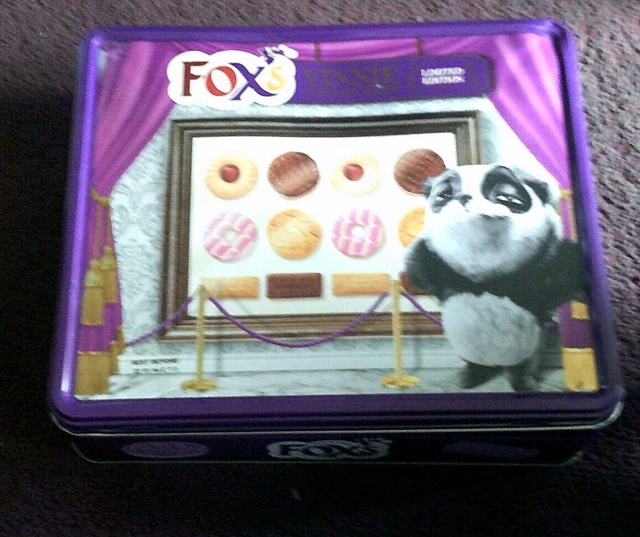 FOXS VINNIE BISCUITS Tin - Limited Edition - 2014 in good condition ...