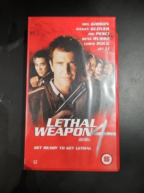 LETHAL WEAPON 4 (VHS/SUR, 1999) £5.92 - PicClick UK