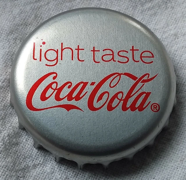 CROWN CORK LIGHT Touch Coca-Cola® Germany Grey Red Font 1 Piece KK £2. ...