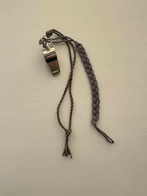 WW2 GERMAN MILITARY Police Whistle With Cord $35.00 - PicClick AU