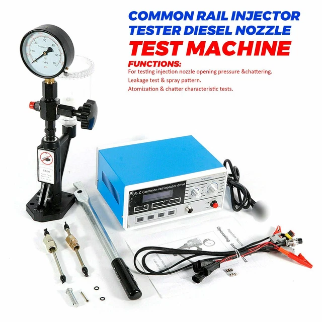 COMMON RAIL INJECTOR Tester Diesel Nozzle Test Machine For Bosch Denso ...