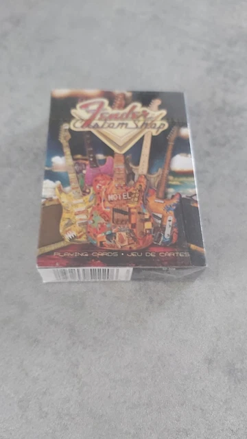 VDS JEU DE cartes playing cards Fender Custom SHop ss blister limited ...