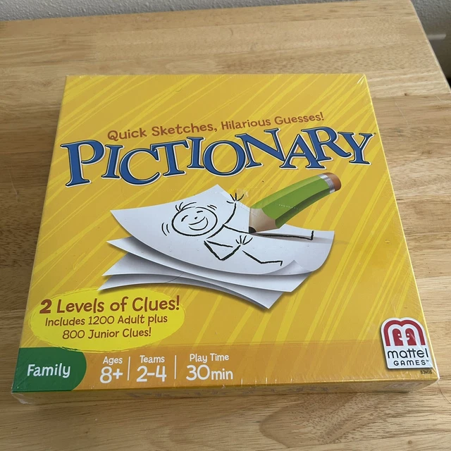 MATTEL GAMES PICTIONARY Family Board Game, UNO Toy Story Themed, Funny ...