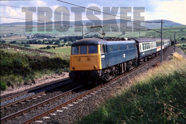 35MM SLIDE BR British Railways Electric Loco Class 85 85022 Orton 1987 ...