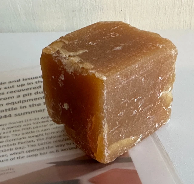 WW2 GERMAN ARMY Wehrmacht Field Soap Bar Issue For Soldiers.marked ...