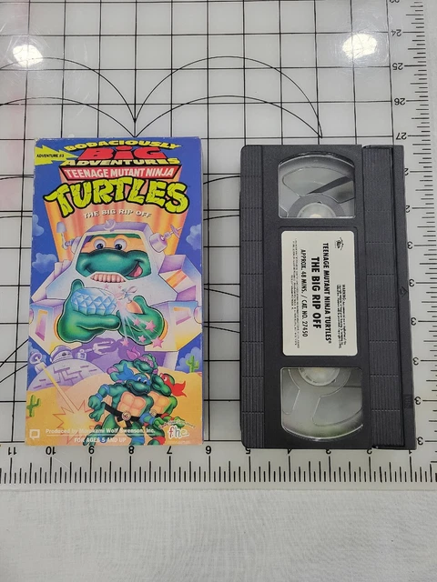 TEENAGE MUTANT NINJA Turtles VHS The Big Rip Off £14.14 - PicClick UK