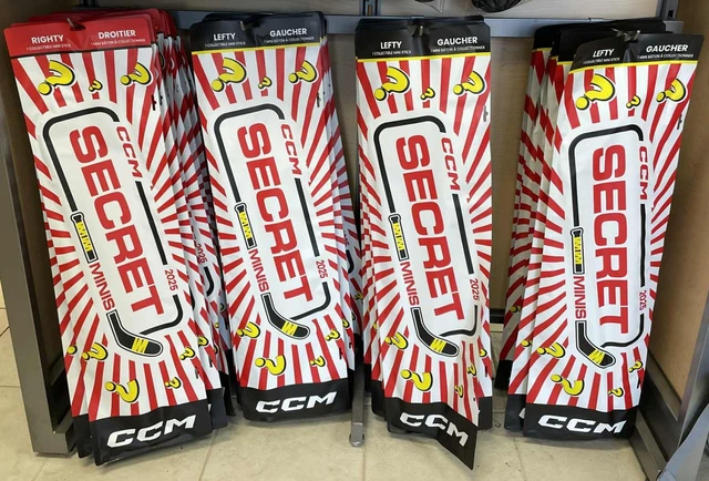 CCM SECRET 2025/26 Mini Hockey Stick (Right Hand) AUCTION! $19.99 ...