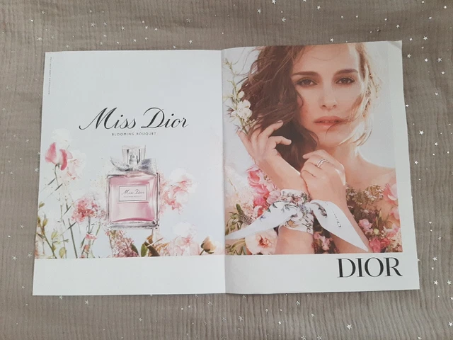 PUBLICITÉ PAPIER PARFUM. Perfume Ad Dior Miss Dior de 2023 EUR 1,80 ...