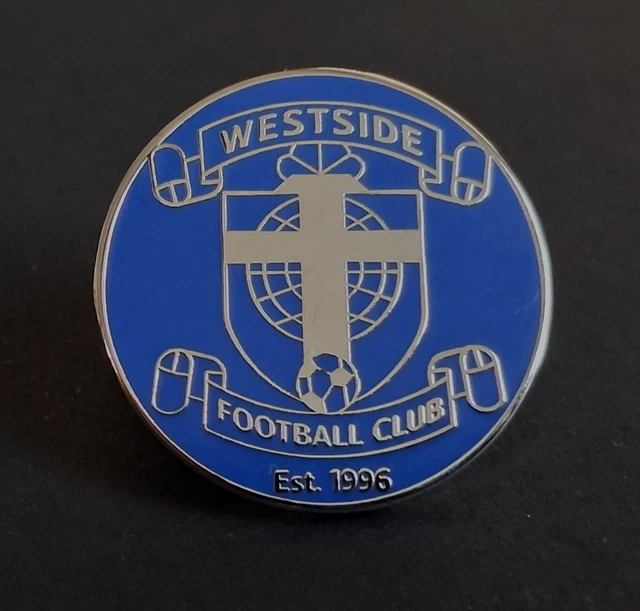 WESTSIDE FOOTBALL CLUB Butterfly Pin Badge £3.30 - PicClick UK
